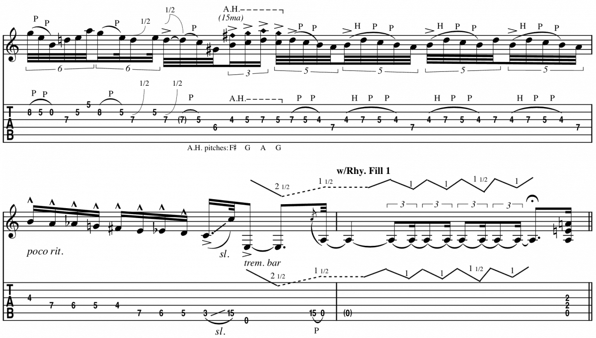 Eruption tab 2 | Life In 12 Keys
