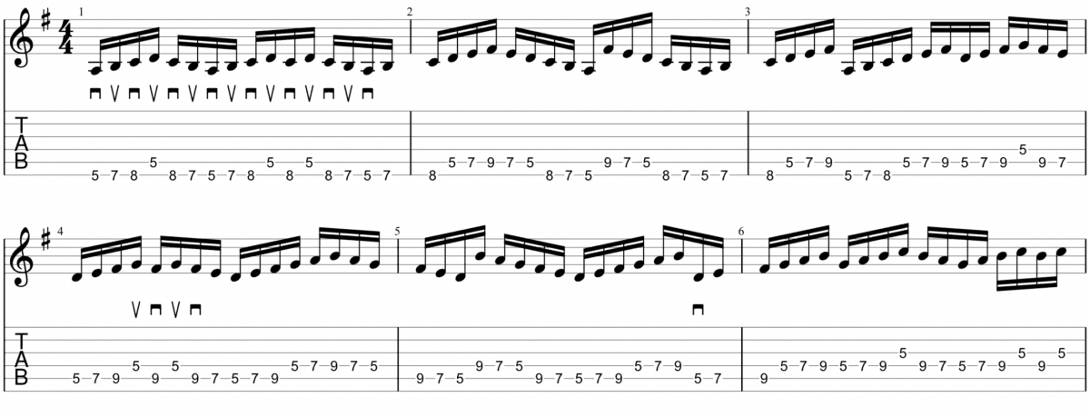 20 Essential Picking Exercises For Guitar