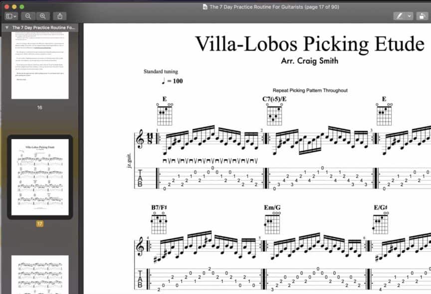 Guitar Practice Routine Guide with Guitar Music Theory