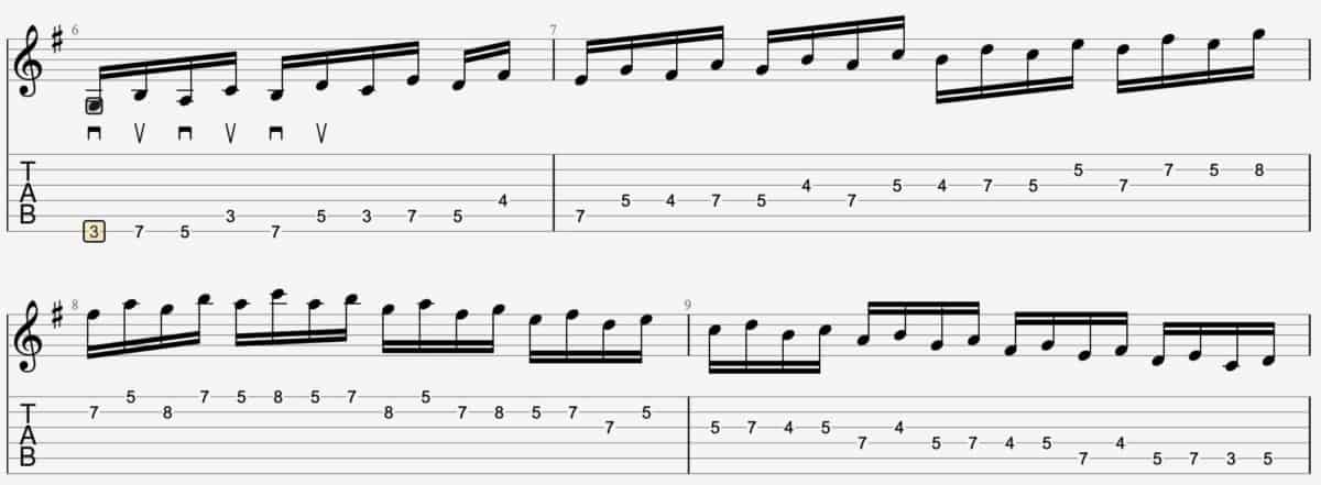 Alternate Picking Exercises for Guitarists | Life In 12 Keys